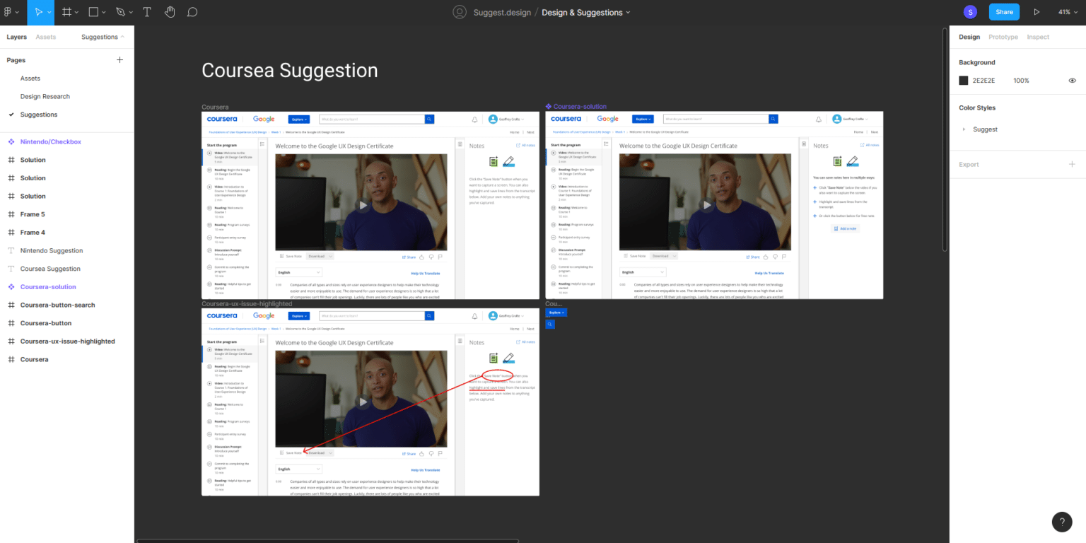 Suggest.design — Design Suggestions to Everyday Products